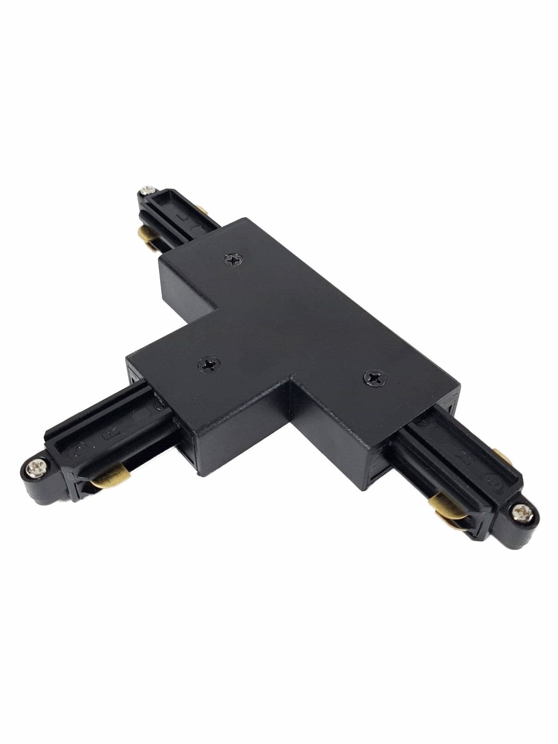 T-Connector Earth Inside Right Black